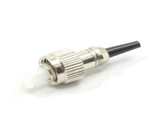 Stecmax FC CONNECTOR, MULTIMODE, METAL HOUSING, 0.9MM BLACK BOOT